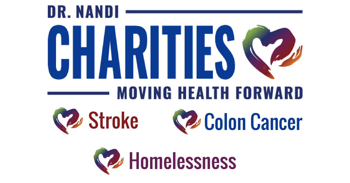 Dr. Nandi Charities - Stroke, Colon Cancer & Homelessness Education
