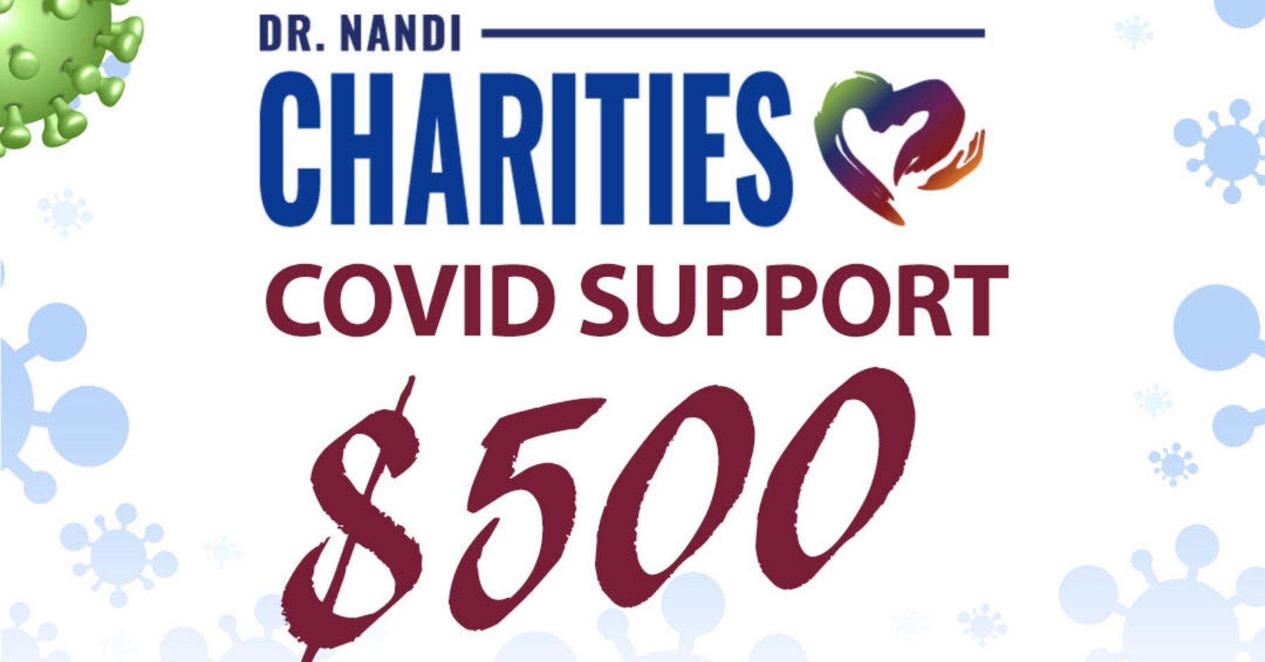 Dr. Nandi Charities COVID Support- $500 Quick Application